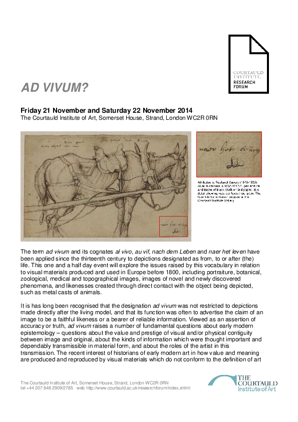 (PDF) “Au plus pres du naturel”: Illusionistic research in the art of ...