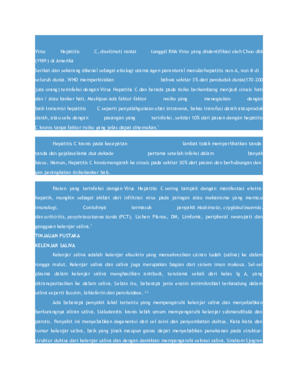 (DOC) Virus Hepatitis C