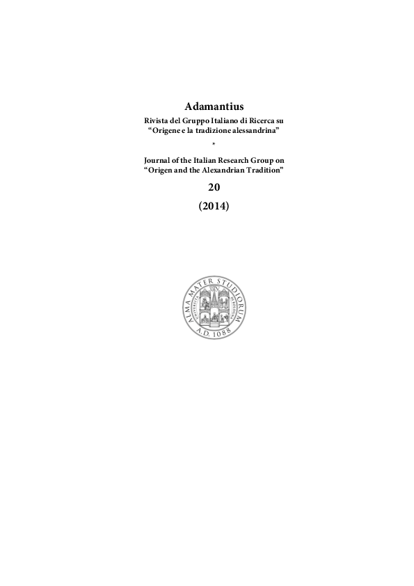 (PDF) Origen on Psalms: From the Catenae Fragments to the Munich Codex