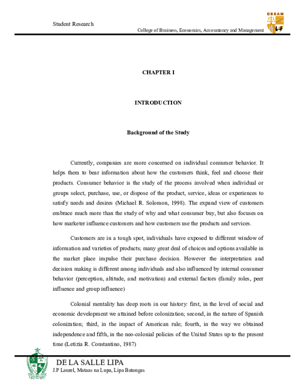 (DOC) CHAPTER I INTRODUCTION Background of the Study