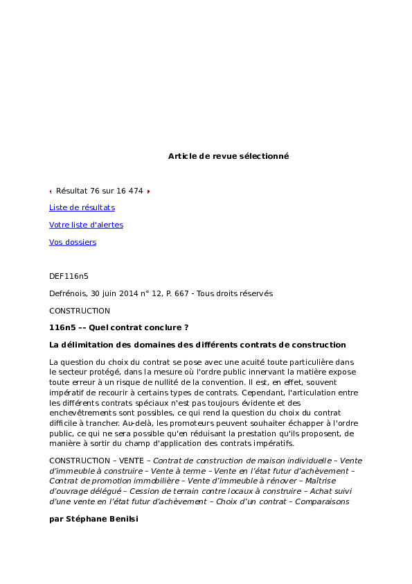 Contrat De Construction Maison Individuelle Avec Fourniture Plan ...