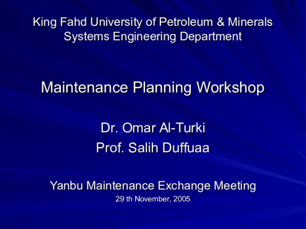 PPT Maintenance Planning Chapters 5 6 Pengusaha Mandiri Academia edu PPT Maintenance Planning Chapters 5 6 Pengusaha Mandiri Academia edu