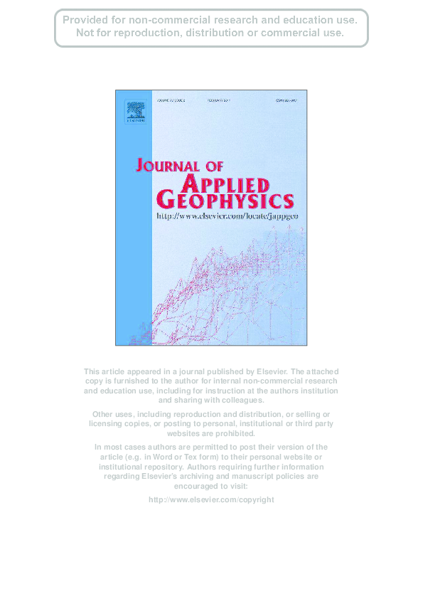 (PDF) Two dimensional combined inversion of short- and long-normal dc resistivity well log data