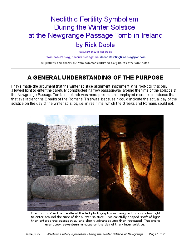 (PDF) Neolithic Fertility Symbolism During the Winter Solstice at the ...