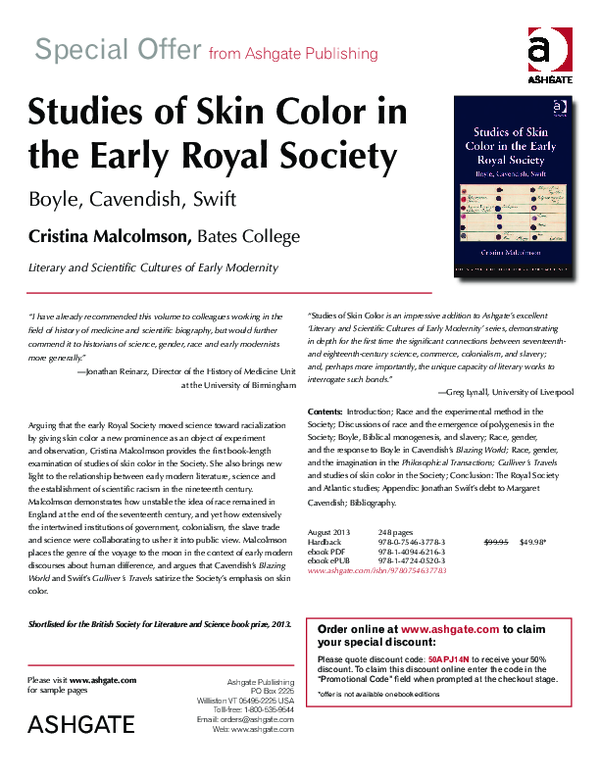(PDF) Studies of Skin Color