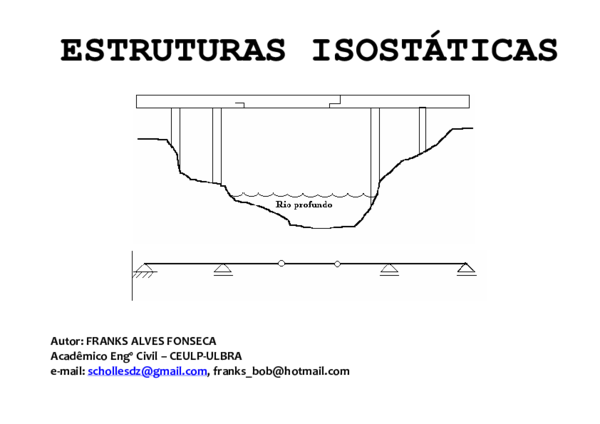 (PDF) ESTRUTURAS ISOSTÁTICAS