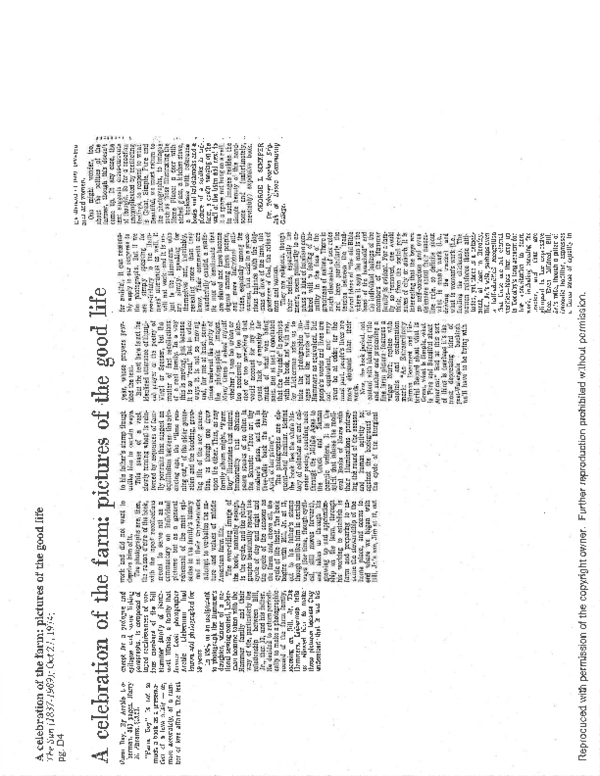 (PDF) A Celebration of the Farm: Pictures of the Good Life [Review of ...