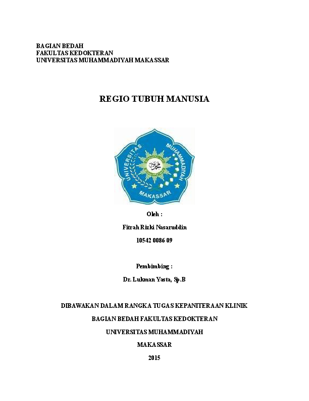 (DOC) Regio Regio Anatomi