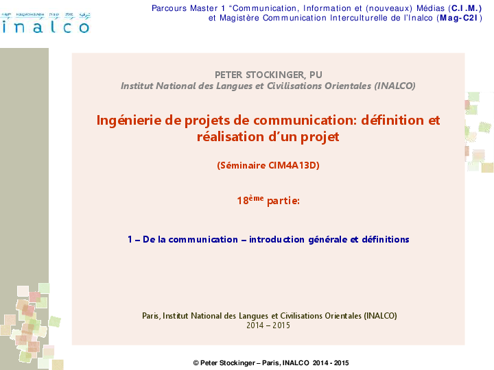Exemple Introduction Projet Professionnel La Communication – ZHERSS