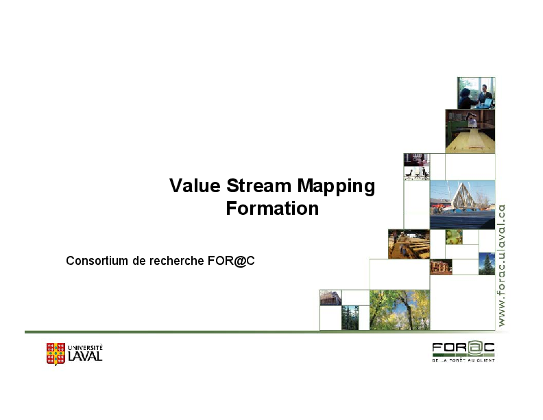 (PDF) Value Stream Mapping Formation Consortium de recherche FOR@C