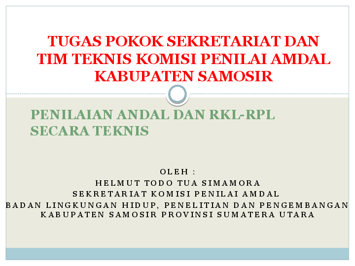(PPT) PENILAIAN ANDAL DAN RKL-RPL SECARA TEKNIS