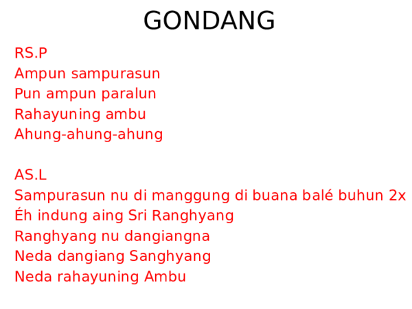 (PPT) SENI BUDAYA SUNDA GONDANG