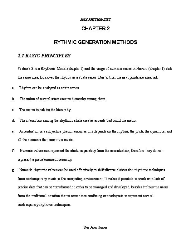 (PDF) Max-Rhtymatist: Rhythmic Pattern Generator Composed Virtual ...