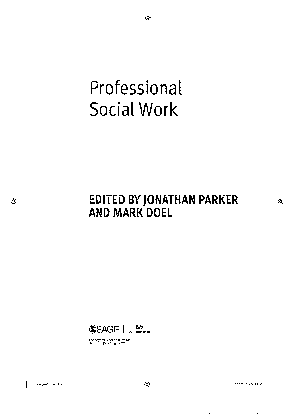 (PDF) The New Radical Social Worker