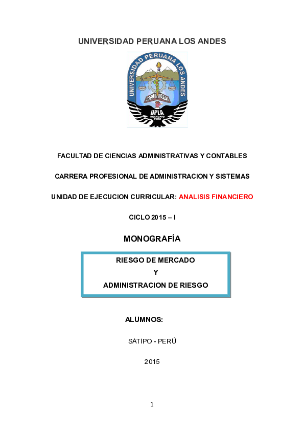(DOC) UNIVERSIDAD PERUANA LOS ANDES FACULTAD DE CIENCIAS ...