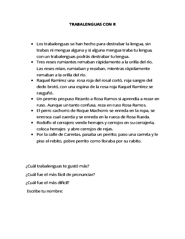 (DOC) TRABALENGUAS CON R