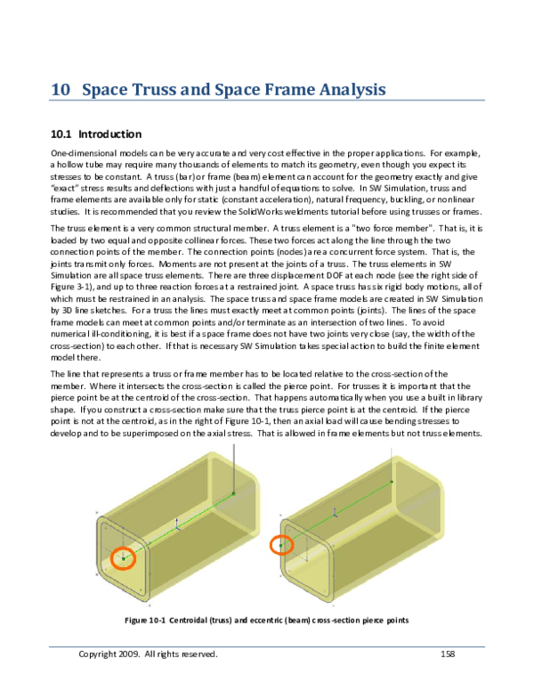 (PDF) FEA Truss and frame analysis