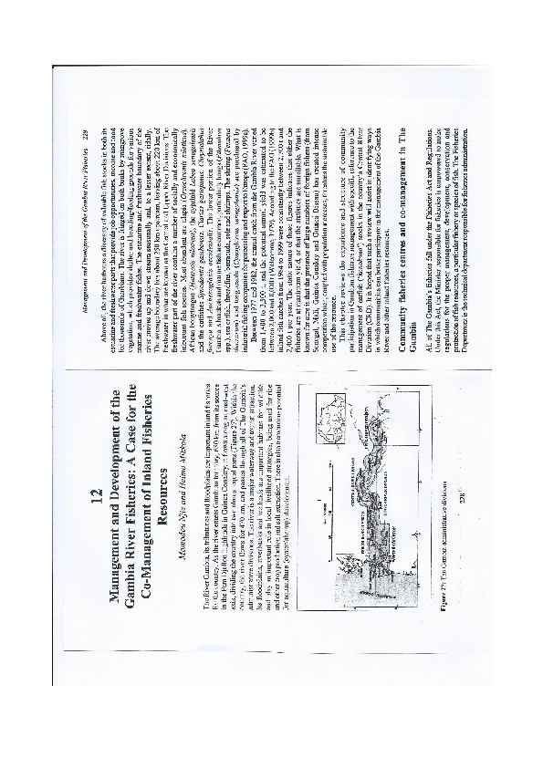 (DOC) Management and Development of the Gambia River Fisheries: A Case ...