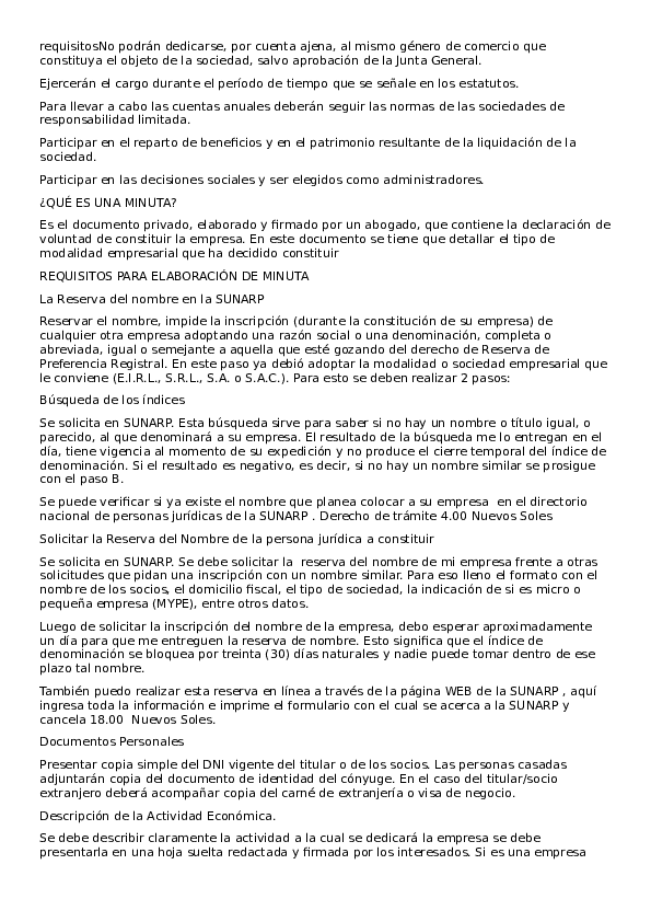 (DOC) Pasos para la Constitucion de una empresa