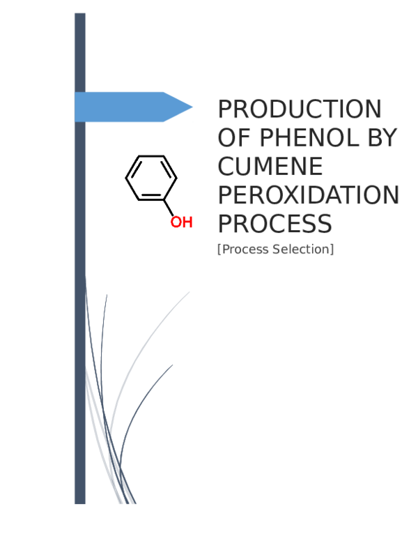 (DOC) PRODUCTION OF PHENOL BY CUMENE
