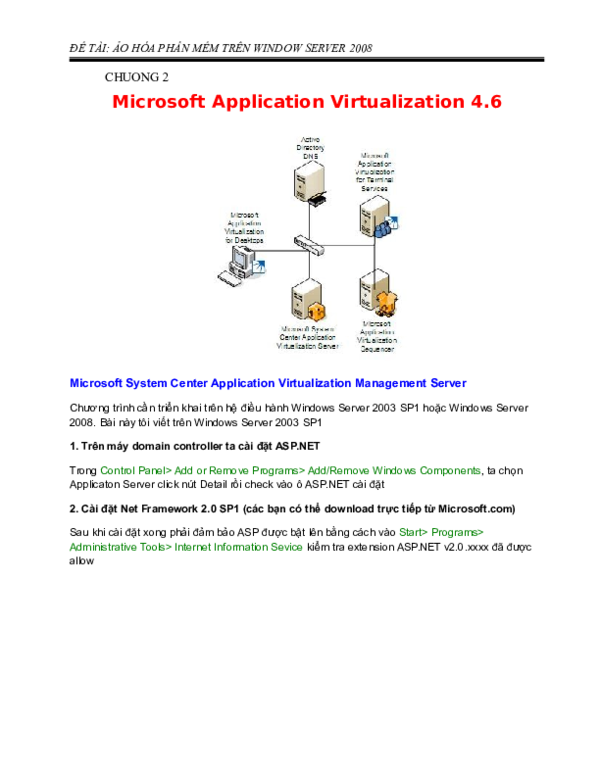 (DOC) Microsoft Application Virtualization 4.6