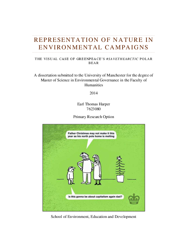 (PDF) Representation of Nature in Environmental Campaigns - The Visual ...