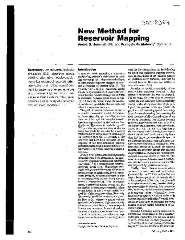 (PDF) New Method for Reservoir Mapping