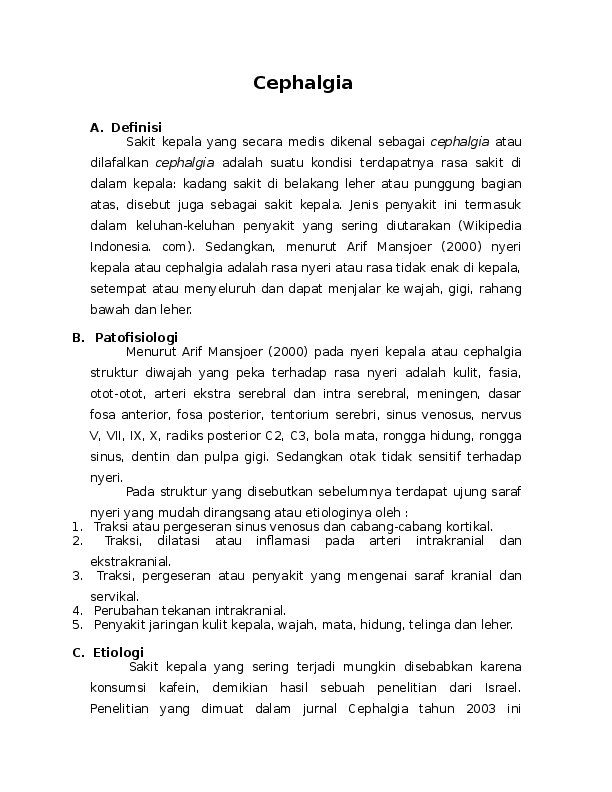 (DOC) Cephalgia