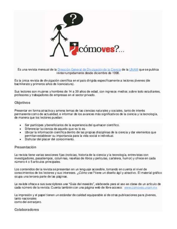 (PDF) Revista ¿Cómo ves?