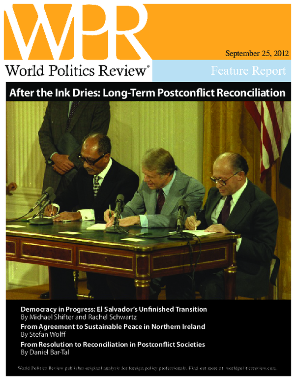 (PDF) After the Ink Dries: Long-Term Postconflict Reconciliation The ...
