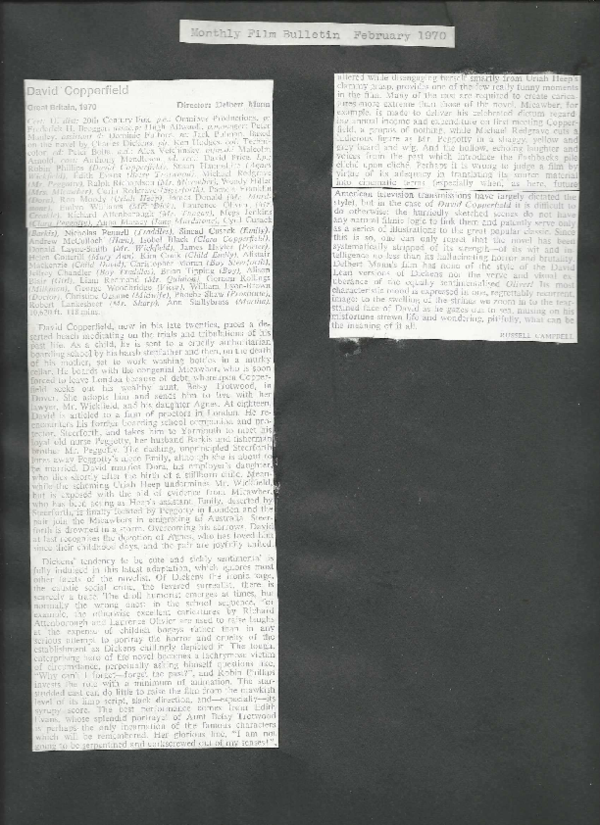 (PDF) David Copperfield (1969)