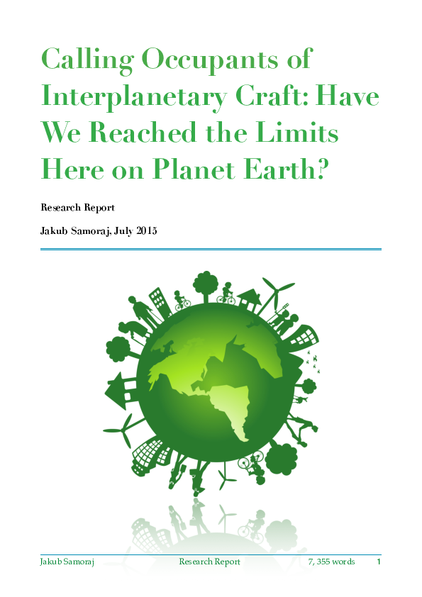 (PDF) Calling occupants of interplanetary craft: have we reached the ...