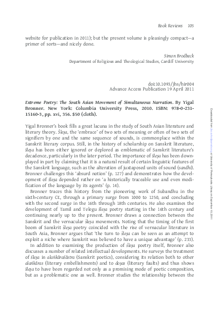 (PDF) Book Review: Extreme Poetry: The South Asian Movement of ...