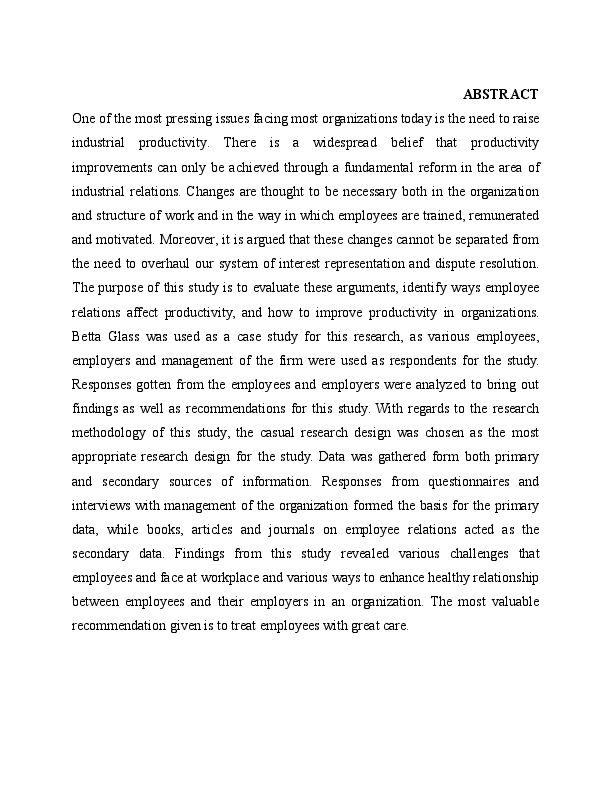 doc-the-impact-of-poor-industrial-relation-in-an-organization