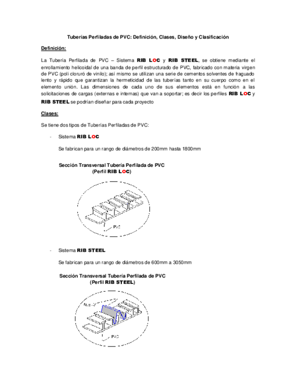 (PDF) TUBERIAS PERFILADAS DE PVC