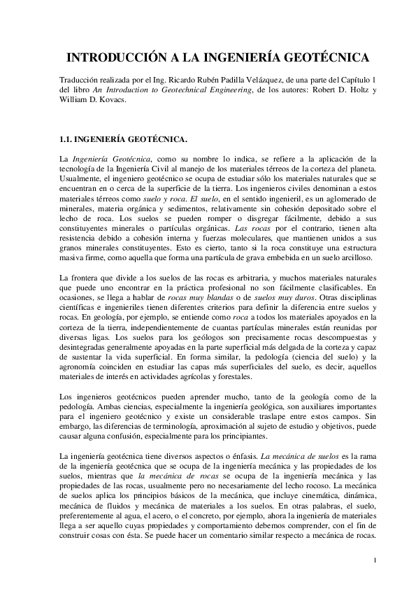 (PDF) INTRODUCCIÓN A LA INGENIERÍA GEOTÉCNICA