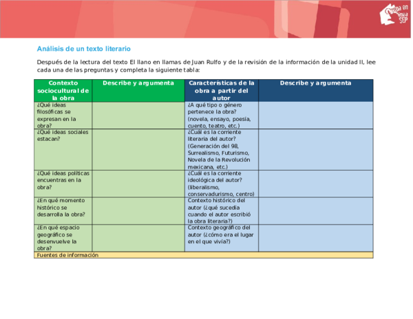 (DOC) Análisis de un texto literario