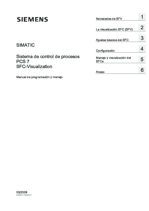 Pdf Sistema De Control De Procesos Pcs 7 Sfc Visualization