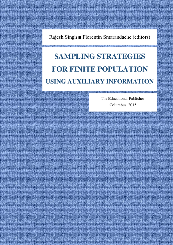 Pdf Sampling Strategies For Finite Population Using Auxiliary Information