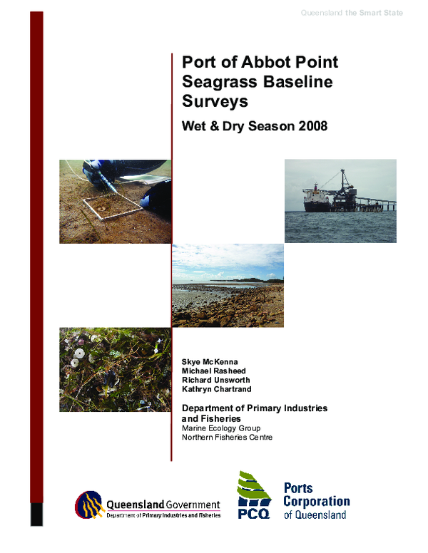 (PDF) Port of Abbot Point seagrass baseline surveys-wet & dry season 2008