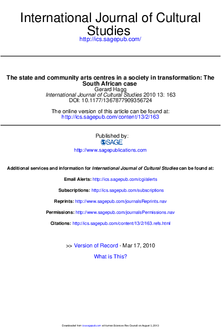 (PDF) Ijcs article 2010