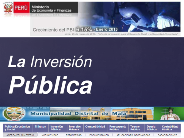(PDF) La Inversión Pública
