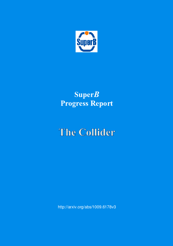 (PDF) SuperB Progress Reports -- Accelerator
