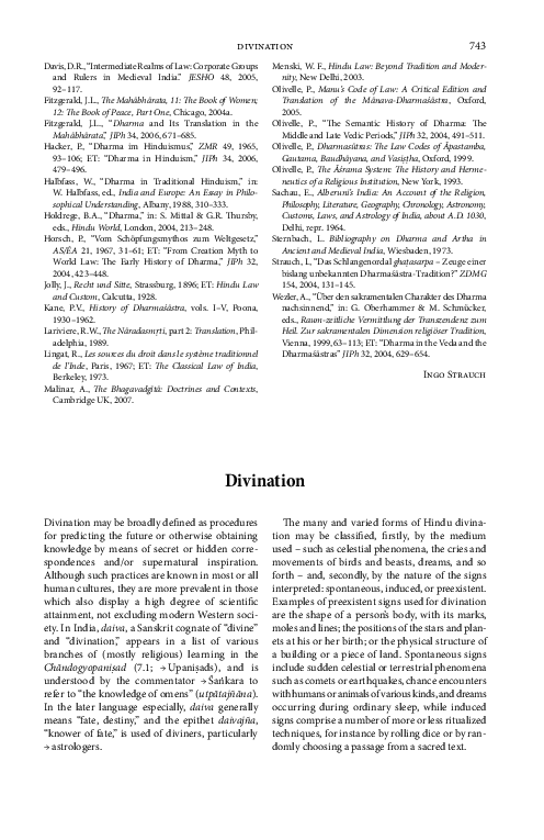 Divination