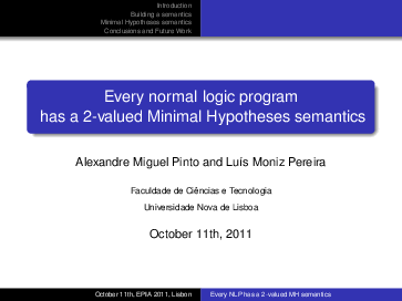(PDF) Every normal logic program has a 2-valued Minimal Hypotheses ...