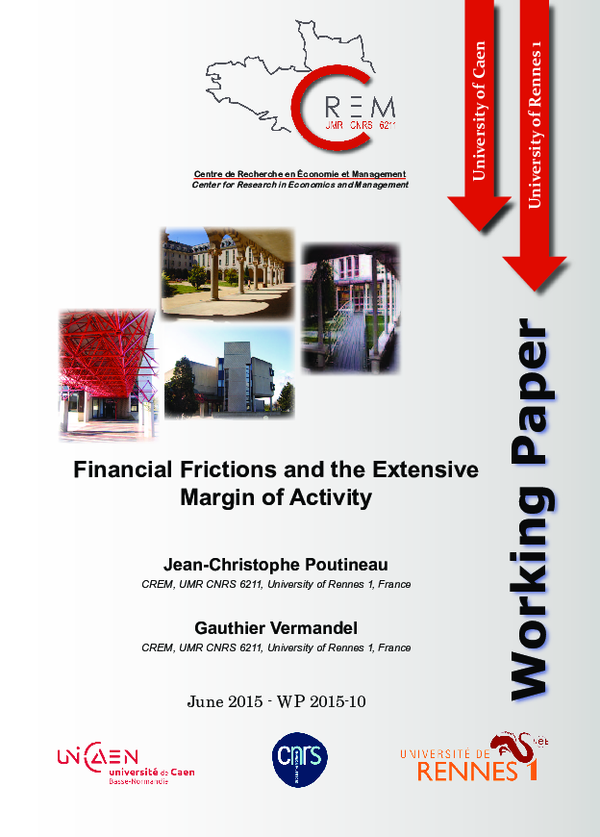 (PDF) Financial Frictions and the Extensive Margin of Activity