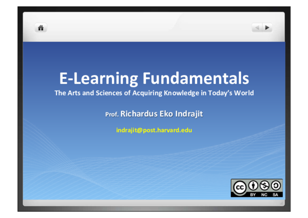 (PDF) E-Learning Fundamentals