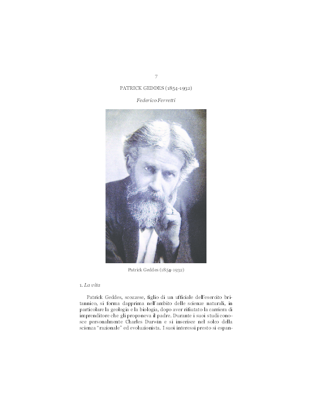 (PDF) Patrick Geddes (1854-1932)
