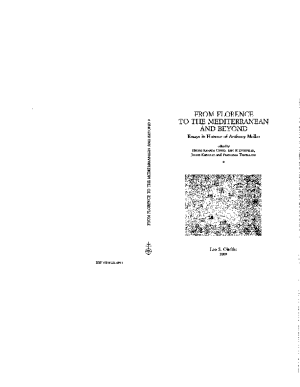 (PDF) “‘Gentilhuomini’ and ‘Bottegai’: Notaries and the State in Grand ...