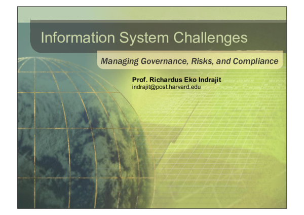 (PDF) Information System Challenges